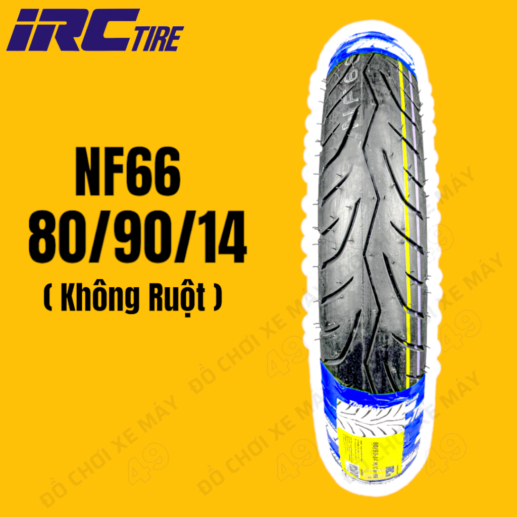 Vỏ Lốp Xe Máy IRC 80/90/14 NF66 TL ( Không Ruột ) | Shopee Việt Nam