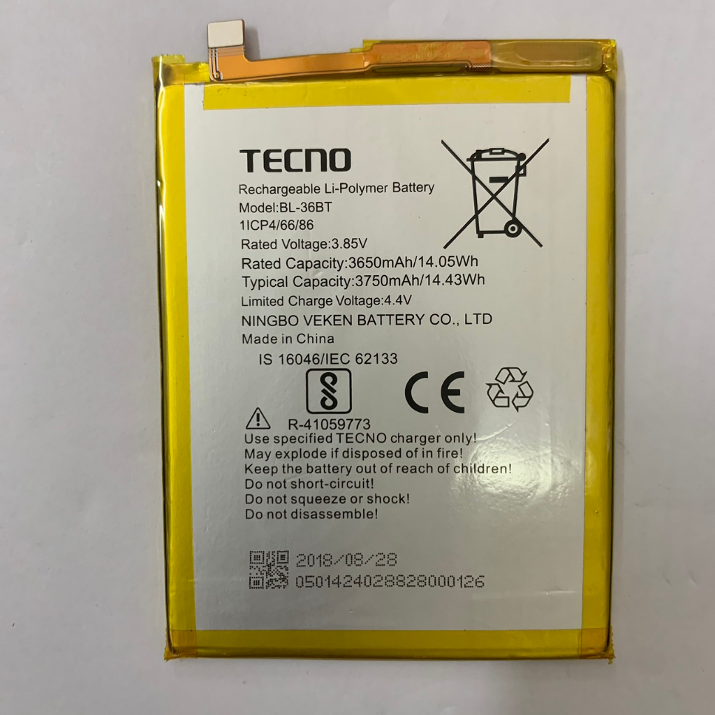 PIN TECNO CA7/CA8/CF7/CF8 (BL-36BT) | Shopee Việt Nam