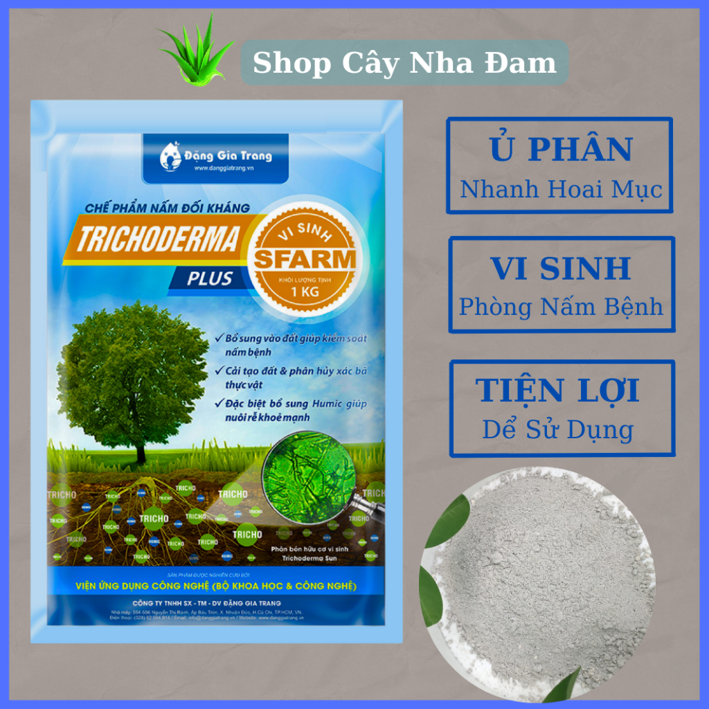 Chế Phẩm TRICHODERMA Plus Cao Cấp Chuyên Ủ Phân Hữu Cơ Cho Mọi Cây ...