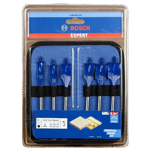 Bộ mũi khoét đuôi cá BOSCH 2608900332 chuôi lục giác | Shopee Việt Nam