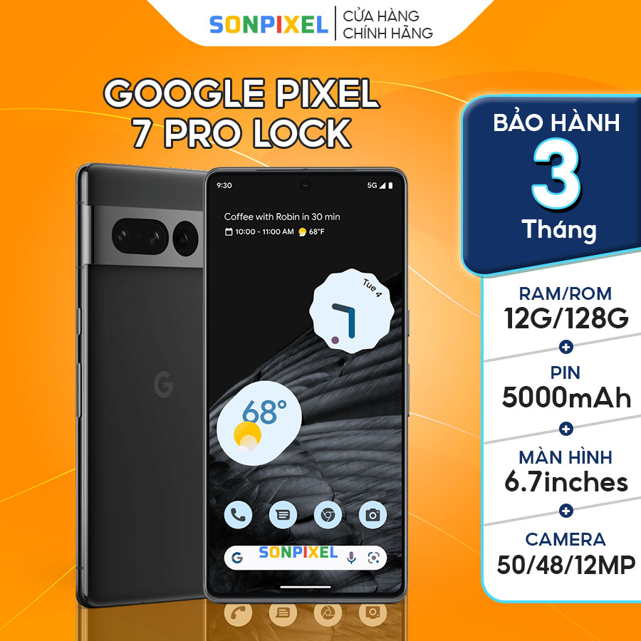 Điện Thoại Google Pixel 7 Pro Lock, SonPixel | Shopee Việt Nam
