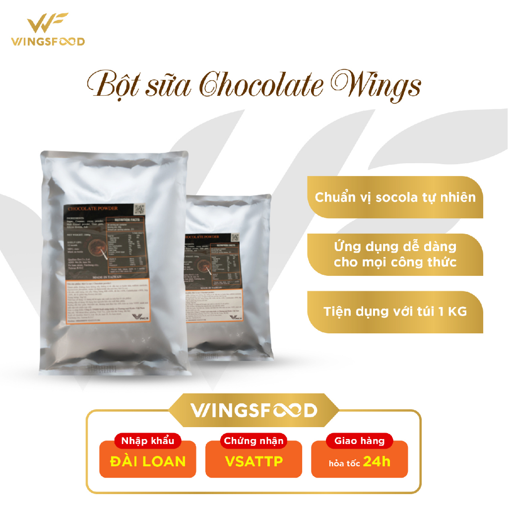 Bột Socola – Chocolate Powder Wings (Gói 1kg) | Shopee Việt Nam