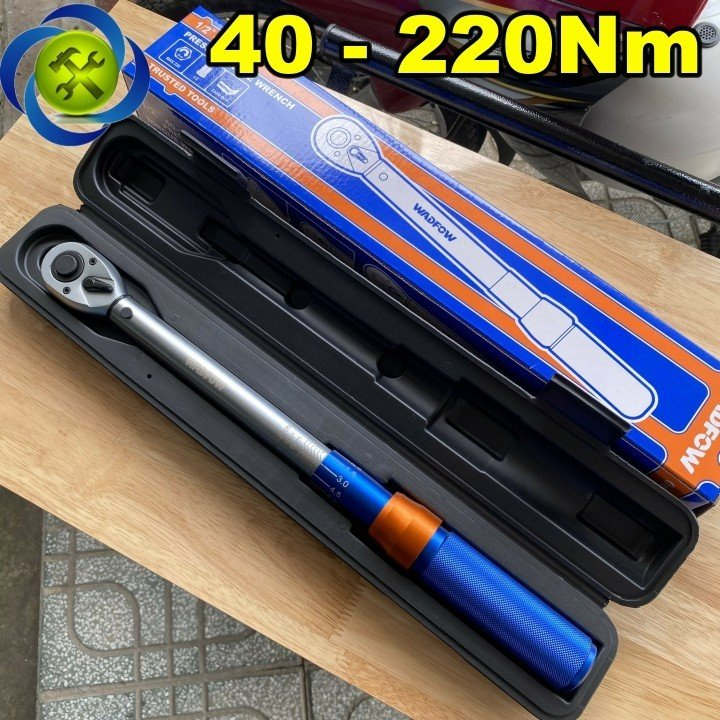 Cần siết lực 1/2 WADFOW WWQ1D12 lực siết 40-220N.m | Shopee Việt Nam