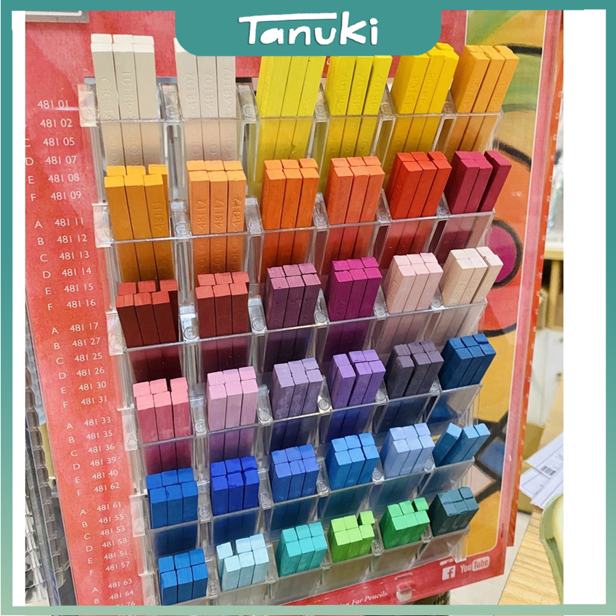[TANUKI ART] (Bảng 1) Thỏi phấn tiên lẻ Cretacolor Hard Pastel | Shopee ...