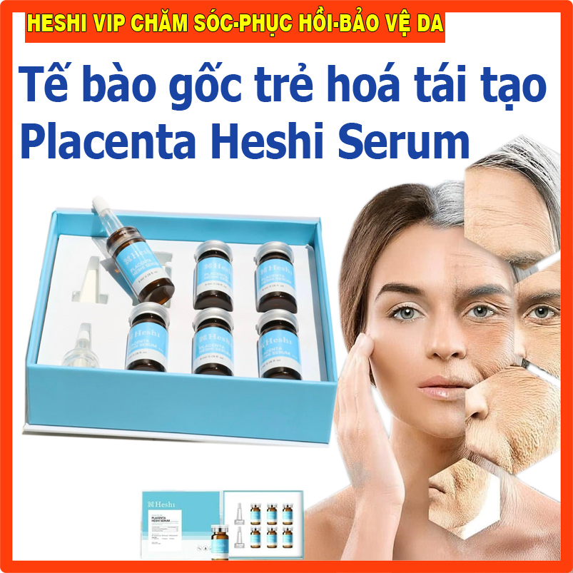 Tế bào gốc Heshi giúp trẻ hoá da mạnh mẽ, tái tạo và phục hồi da sau ...