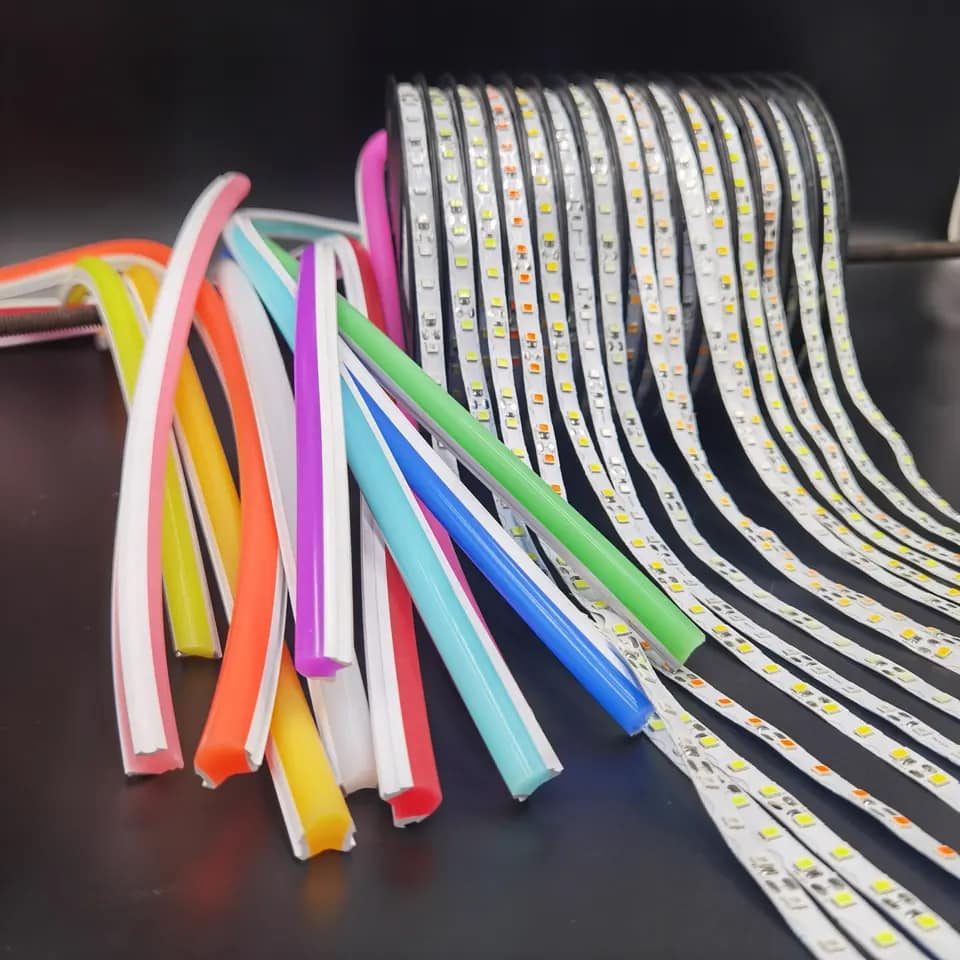 Led neon rời 6mm 8mm 12V làm bảng led neon, trang trí phòng livestream, phòng ngủ, cửa hàng ...