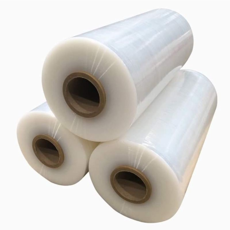 Cuộn màng chit 2kg khổ rộng 25cm,50cm, màng chít, màng PE, màng co quấn hàng hóa, quấn giảm béo ...