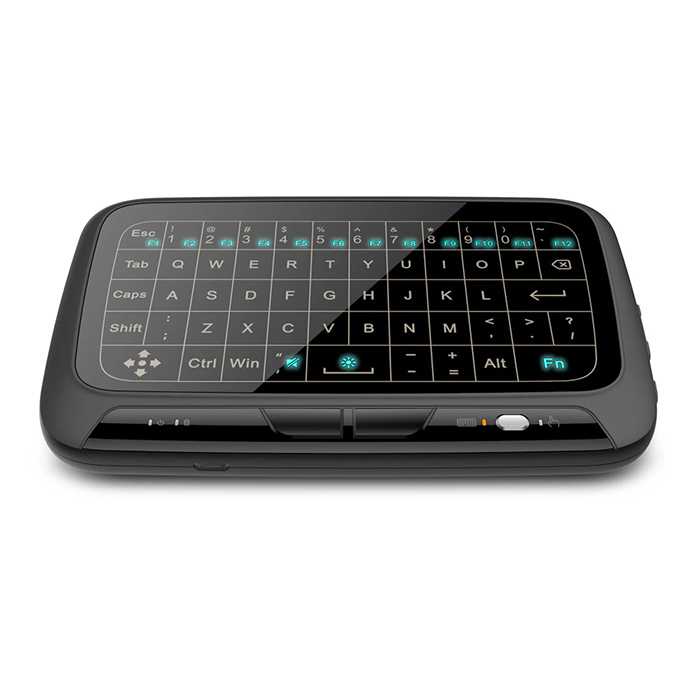 Mini Wireless Touchpad Keyboard H18+, đèn nền, kết nối không dây 2.4GHz ...