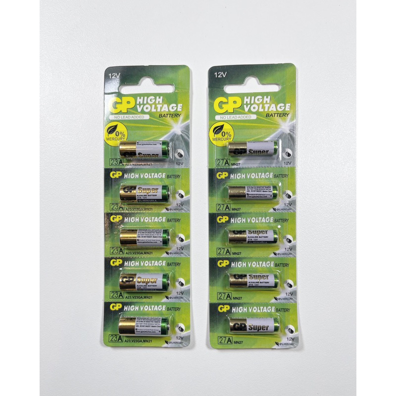 [Vỉ 5 viên] Pin GP SUPER Alkaline 23A/27A Điều Khiển chính hãng giá rẻ ...