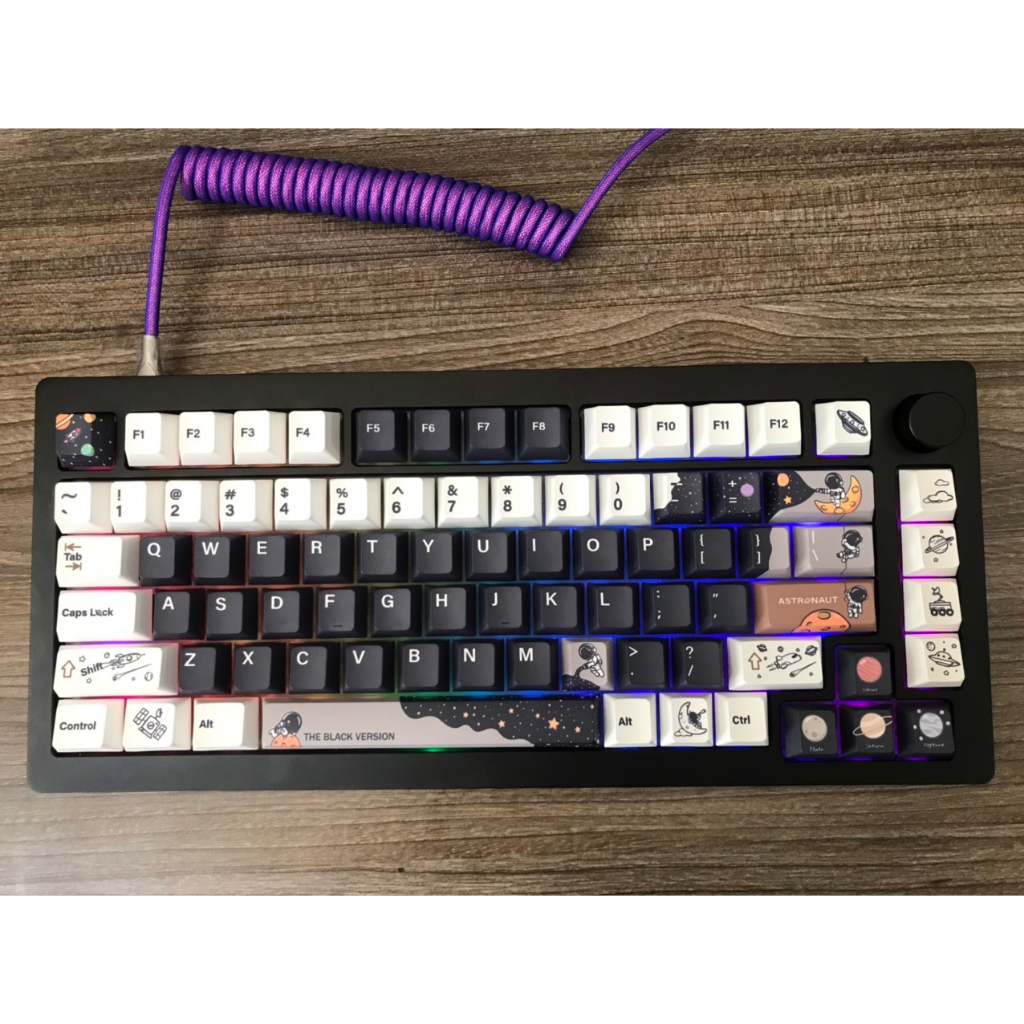 Bàn phím cơ Monsgeek M1W / M1W-SP / M1 3MODE Nhôm CNC đã mod tungcustom ...