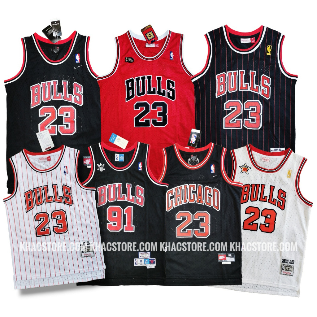 Áo bóng rổ Nba Bulls Chicago 23 Áo ba lỗ nam nữ unisex streetwear ...