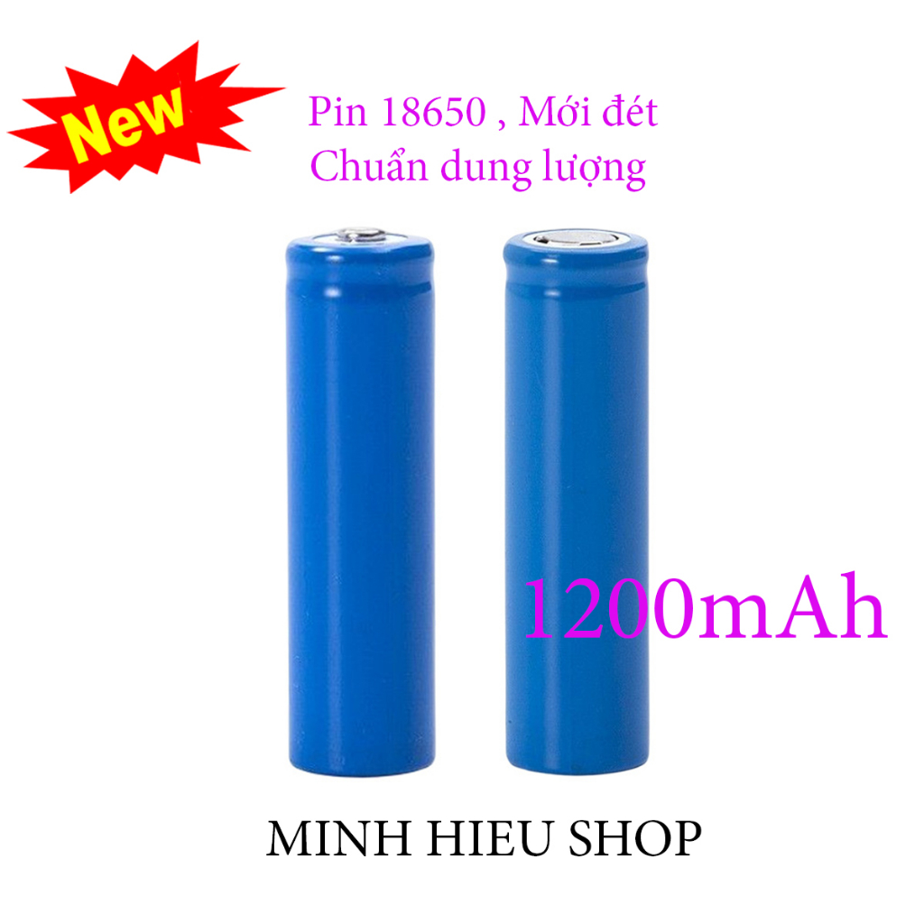 Pin 18650 1200mAh mới đét, Chuẩn Dung Lượng | Shopee Việt Nam