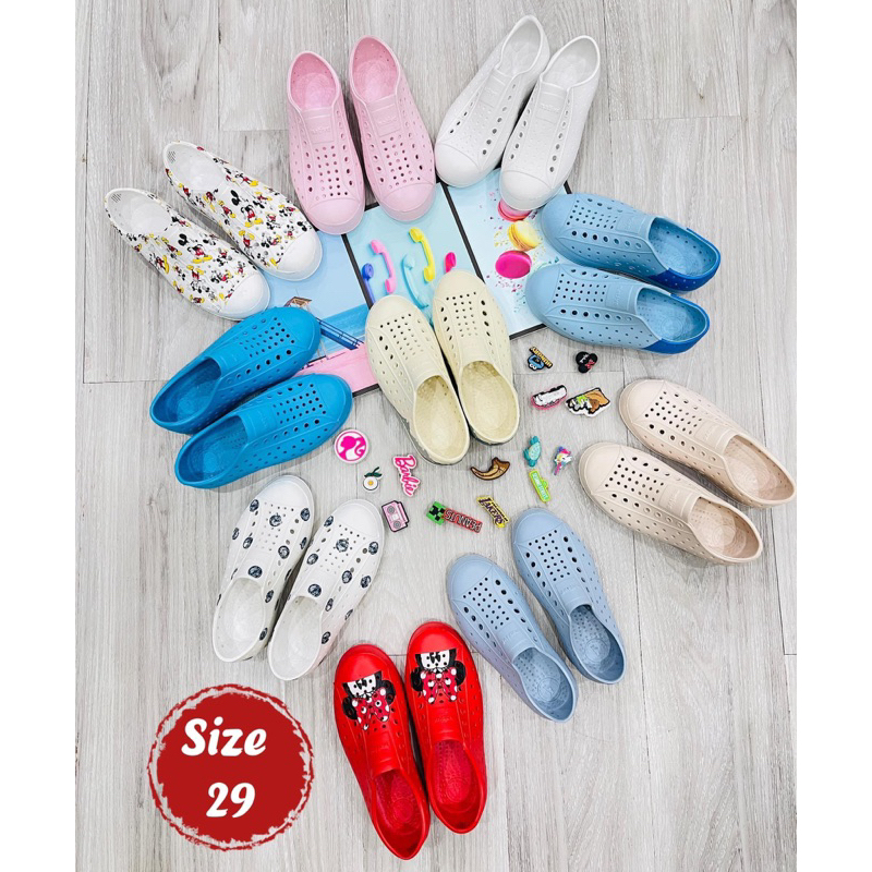 giày native cho bé size 29 ~ 19,5cm | Shopee Việt Nam