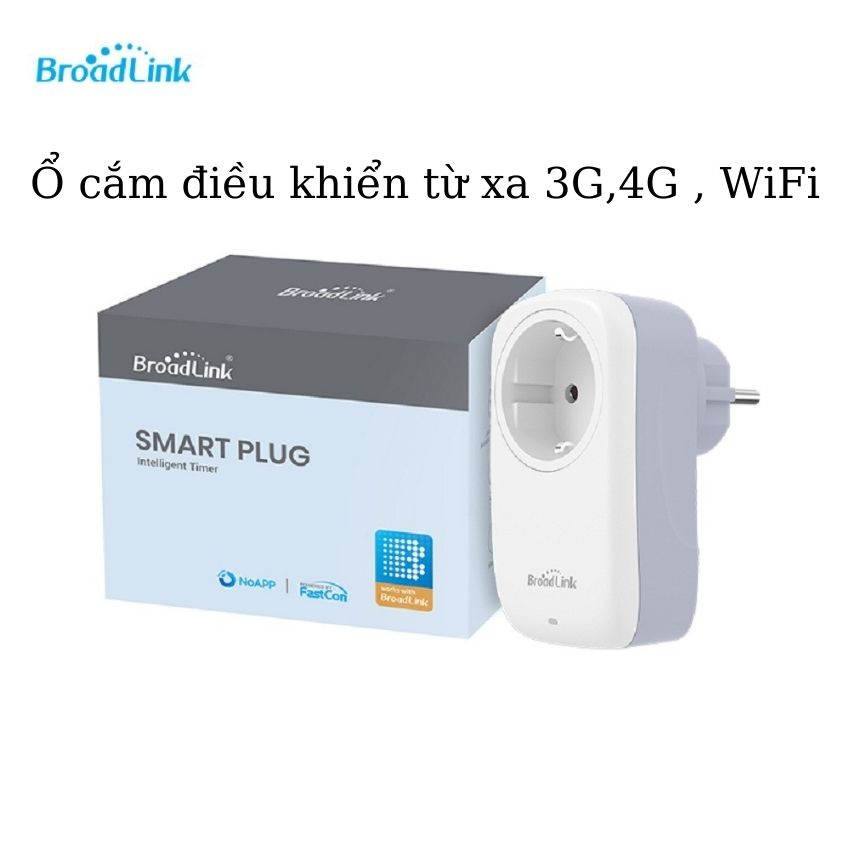 Ổ cắm thông minh Broadlink SP4 Bản quốc tế Tiếng Anh SP4L EU 16A/3500W/220v ổ cắm điều khiển từ ...