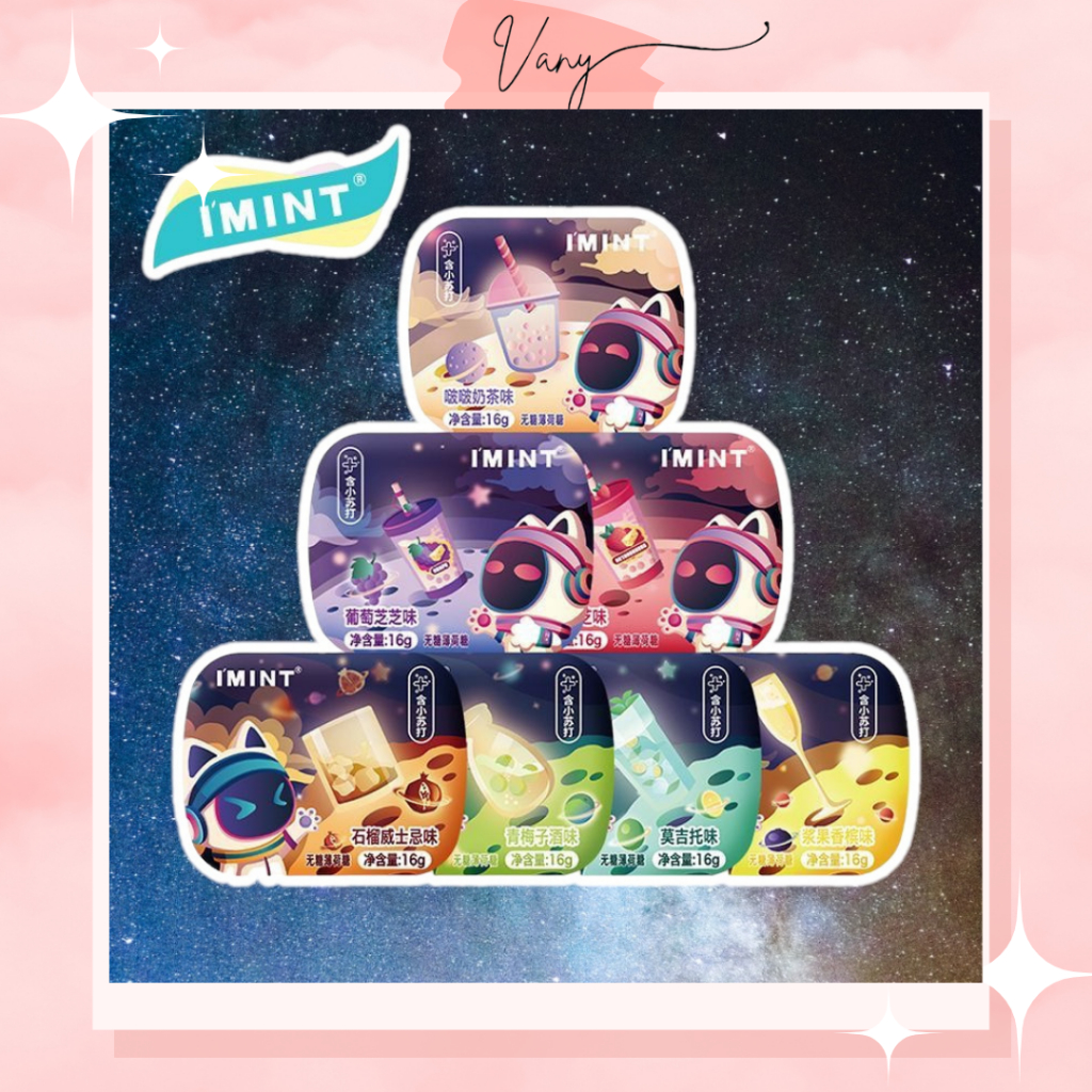 Kẹo IMINT Vị Trà Sữa Và Cocktail Phiên Bản Đặc Biệt Galaxy Limited Ngậm ...