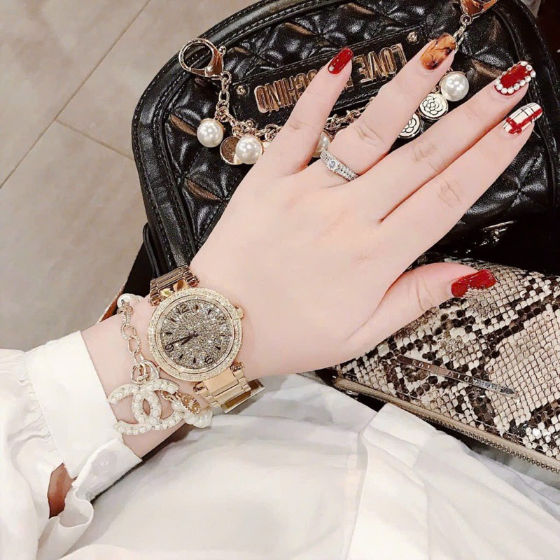 Đồng hồ nữ Michael Kors Parker Gold-Tone MK6510 | Shopee Việt Nam