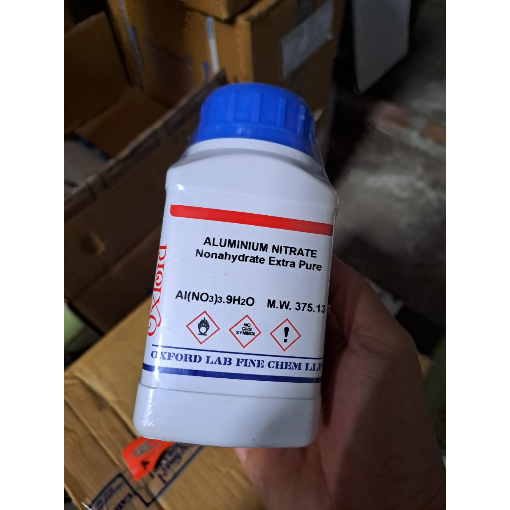 hóa chất Aluminum nitrate nonahydrate cas: 7784-27-2 500g hàng ấn độ ...