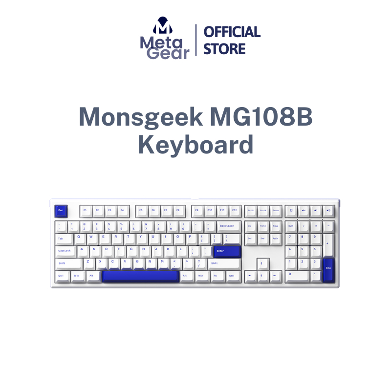 Bàn phím cơ MonsGeek MG108B - Bàn Phím Cơ Fullsize | Shopee Việt Nam