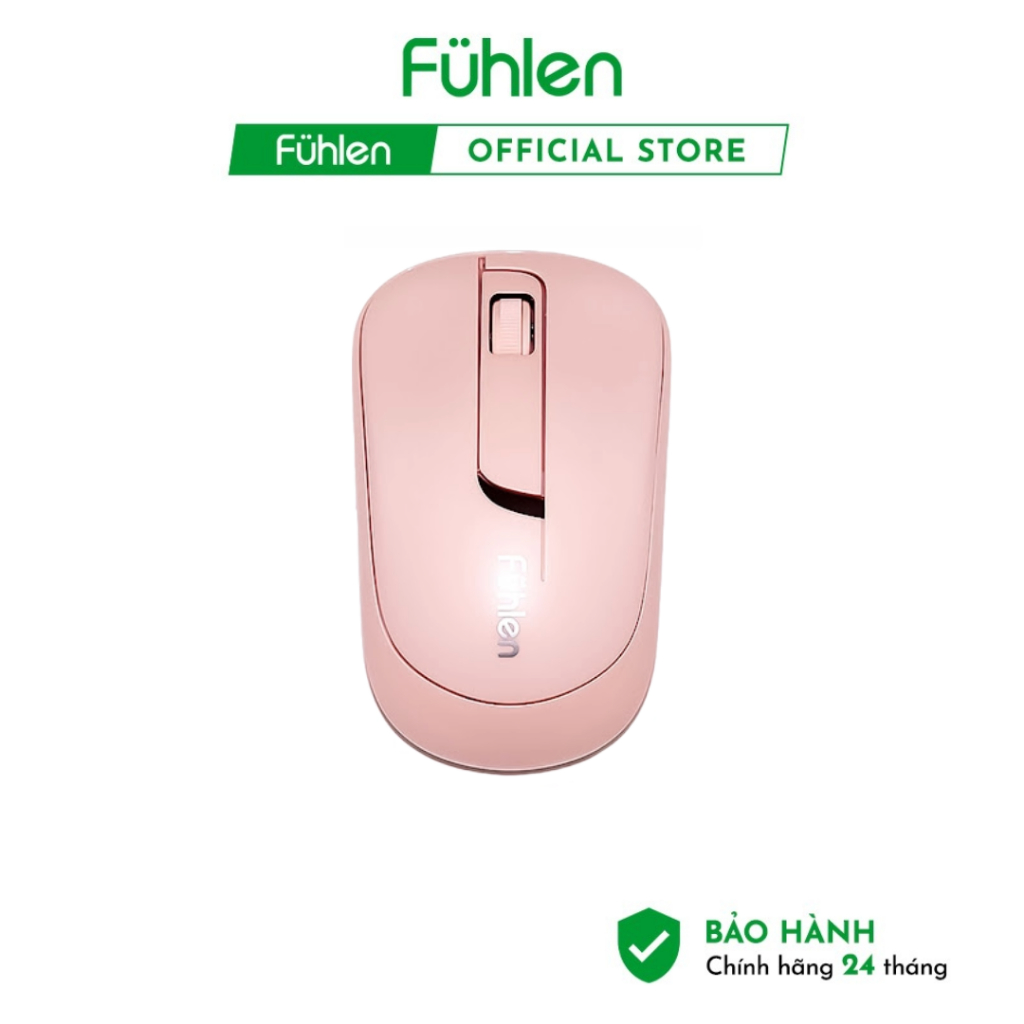 Chuột máy tính không dây Fuhlen A09B Pink Optical Wireless Fuhlen - Bảo ...