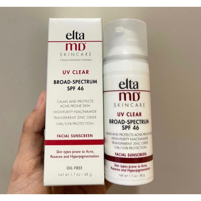 Kem chống nắng ELTA MD UV CLEAR BROAD SPECTRUM SPF 46 Facial Sunscreen | Shopee Việt Nam