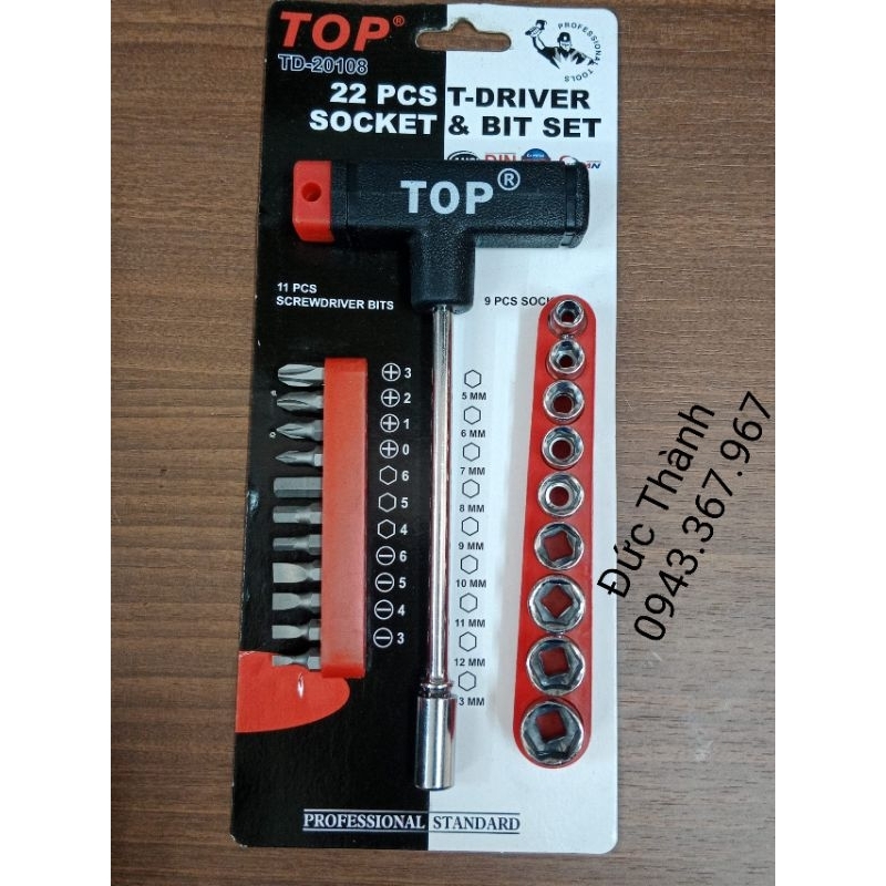 Bộ tip chữ T 22 món TOP | Shopee Việt Nam