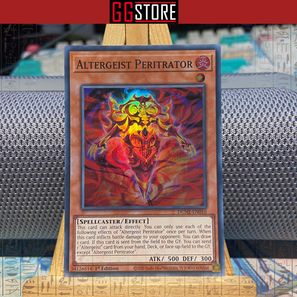 [ Bài Yugioh Chính Hãng ] Altergeist Peritrator - DUNE-EN010 - Super Rare 1st Edition | Shopee ...