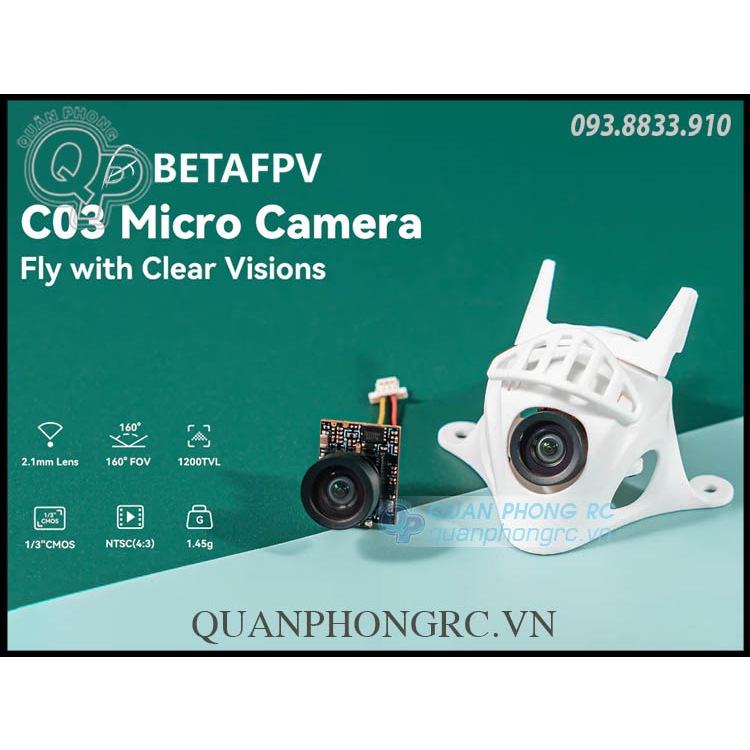 BETAFPV C03 FPV Micro Camera + Canopy | Shopee Việt Nam