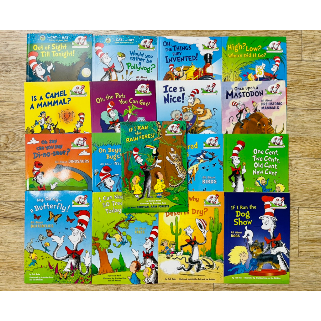 Sách - The cat in the hat 's Learning Library - bộ 33 cuốn bản màu ...