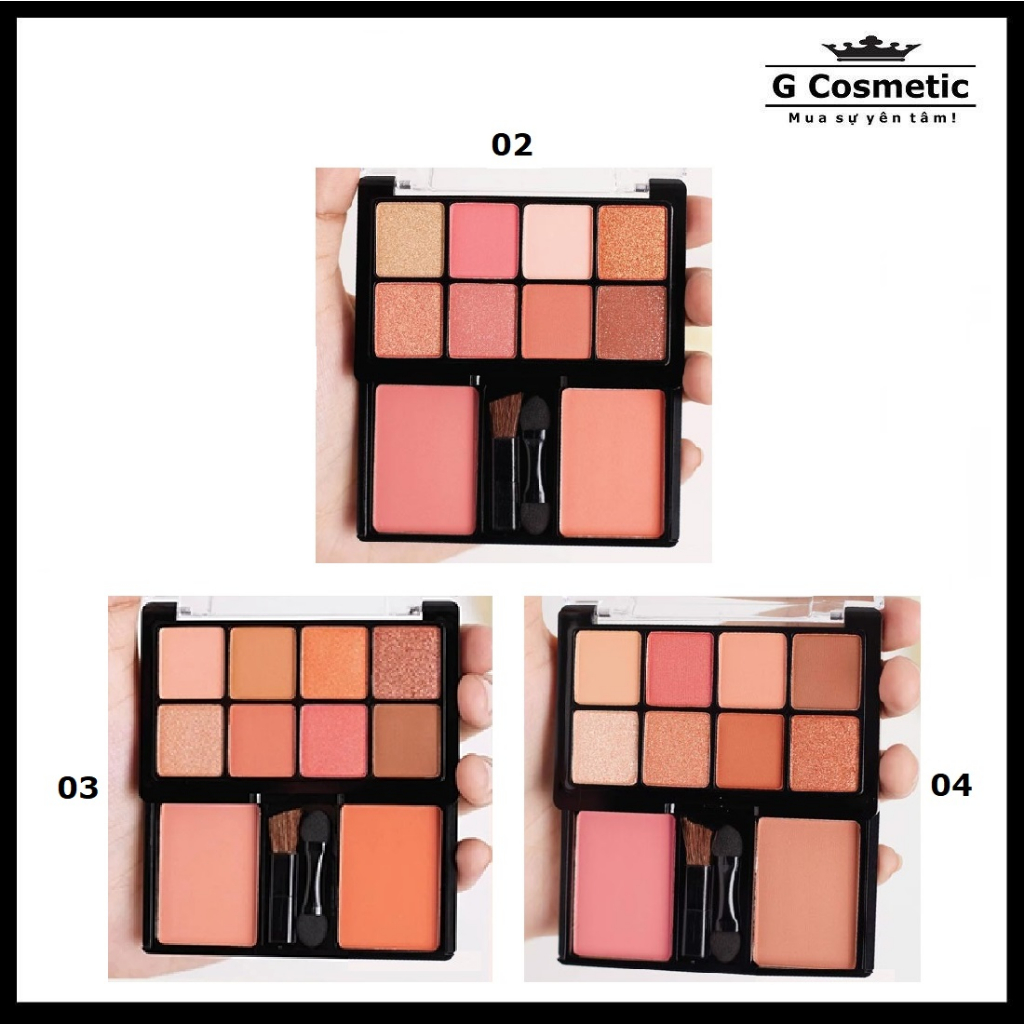 Phấn mắt & má Odbo For Blush For Eyes (2 tầng) | Shopee Việt Nam