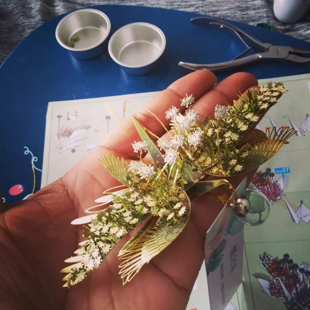 Mô Hình 3D Lắp Ráp Kim Loại Piececool Thiên Ngữ Hạc Hoa Bồ Công Anh ...