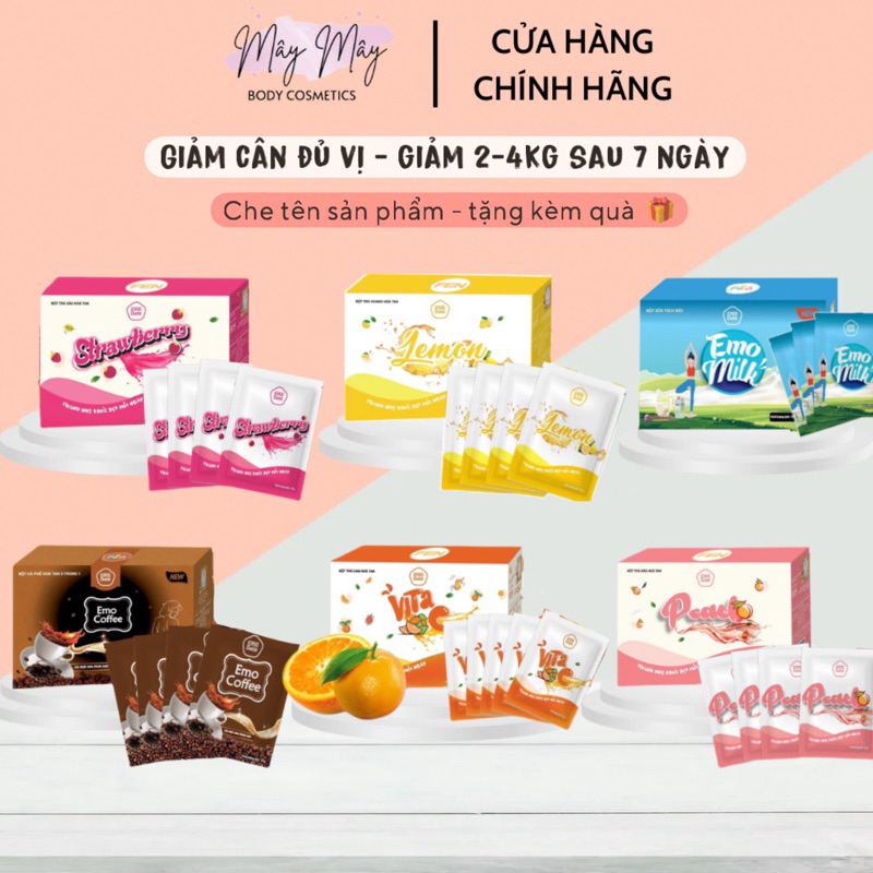 [CHE TÊN + QUÀ KÈM] DETOX EMO ĐỦ VỊ GIẢM CÂN CHÍNH HÃNG 100%/ giam mo ...