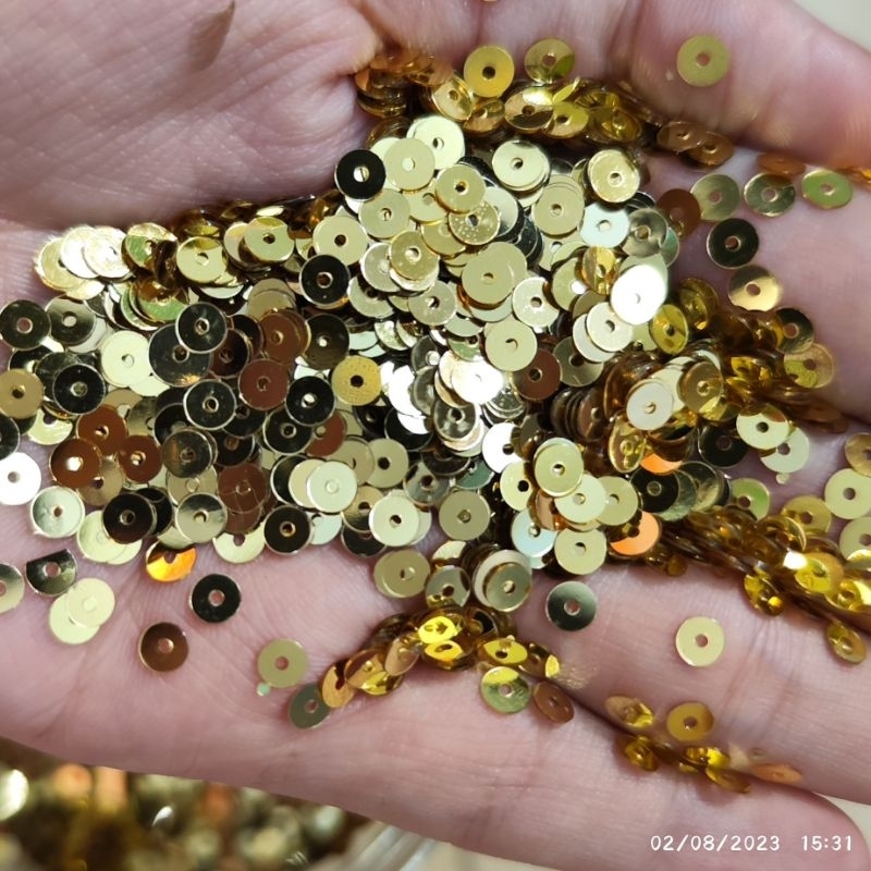 20g Kim sa bằng màu vàng kim | Shopee Việt Nam