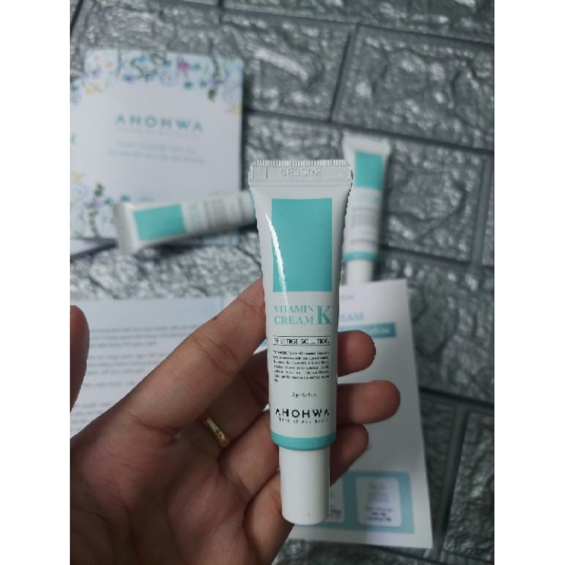 Kem dưỡng hồi phục da ahohwa Vitamin K cream | Shopee Việt Nam