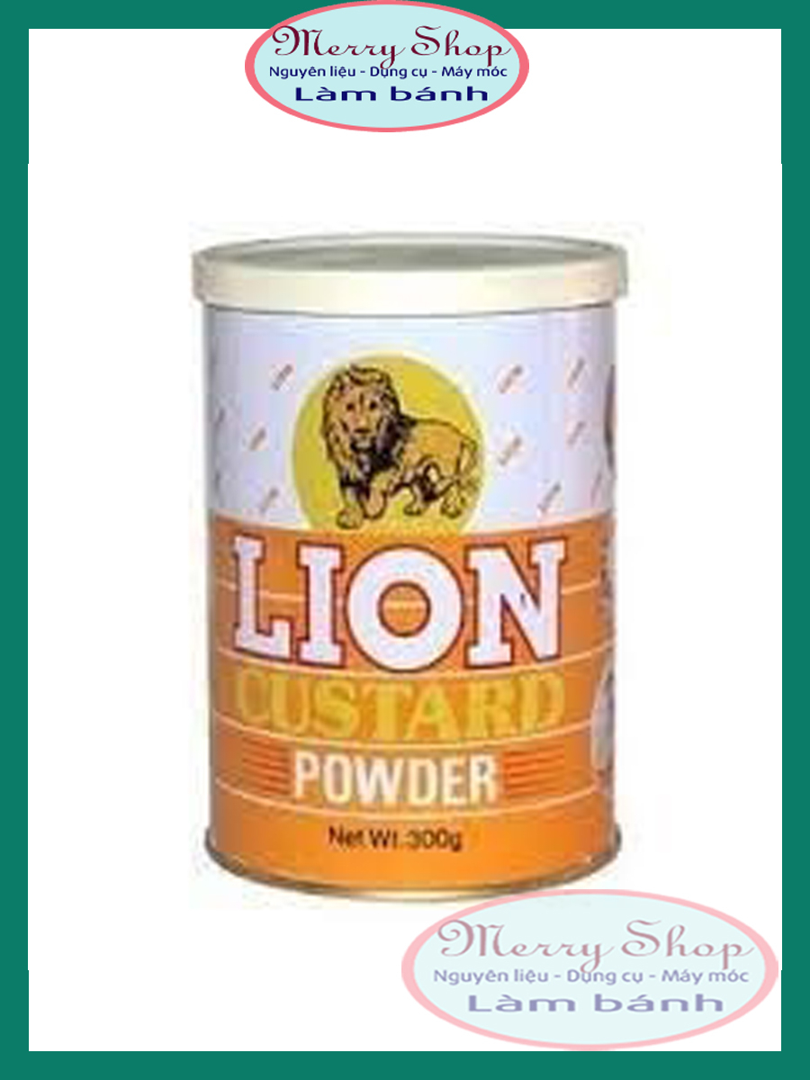 Bột Sư Tử,bột trứng sữa Lion Custard Powder 300G, bột Sư Tử Lion chính ...
