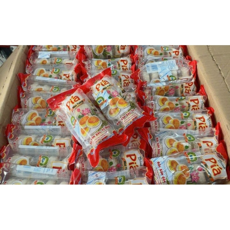 Bánh pía mini sầu riêng trứng muối 1 gói 5 bánh 130g | Shopee Việt Nam