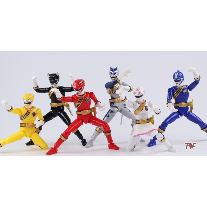 SHODO SUPER Hyakujuu Sentai Gaoranger Figure Bandai (Likenew) | Shopee ...