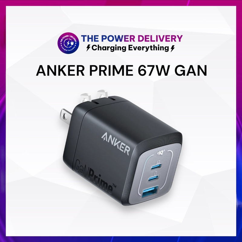 Củ sạc nhanh Anker 735 Prime 67W GaN (3 Cổng) - A2669 | Shopee Việt Nam