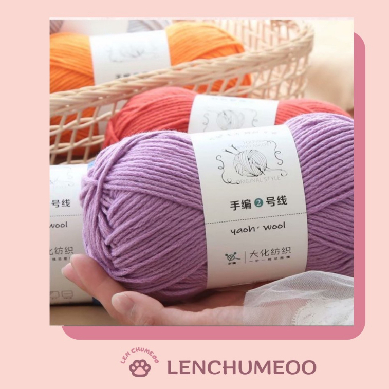 Len Yaoh Wool - Len Đan Khăn | Shopee Việt Nam
