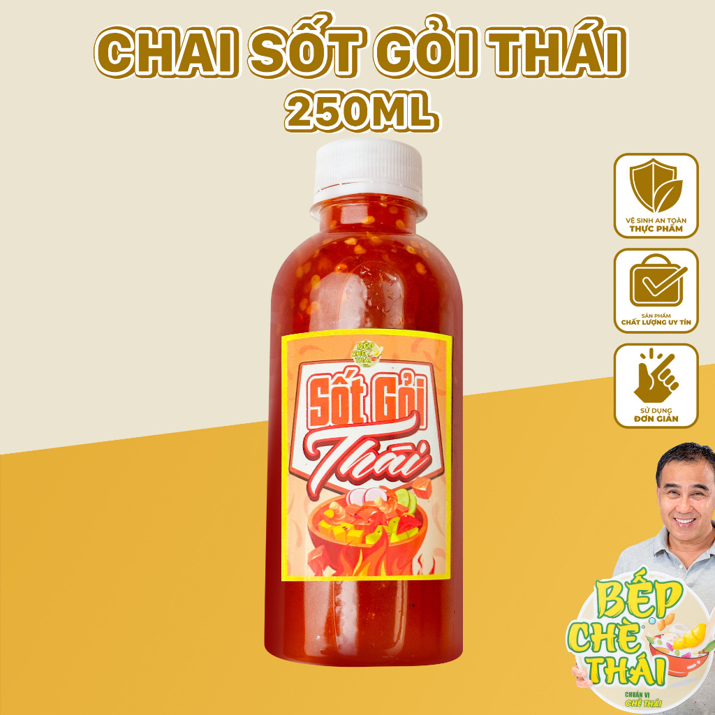 Chai Sốt Gỏi Thái Cay - nước sốt trộn gỏi, rau tiến vua, cơm cháy thơm ...