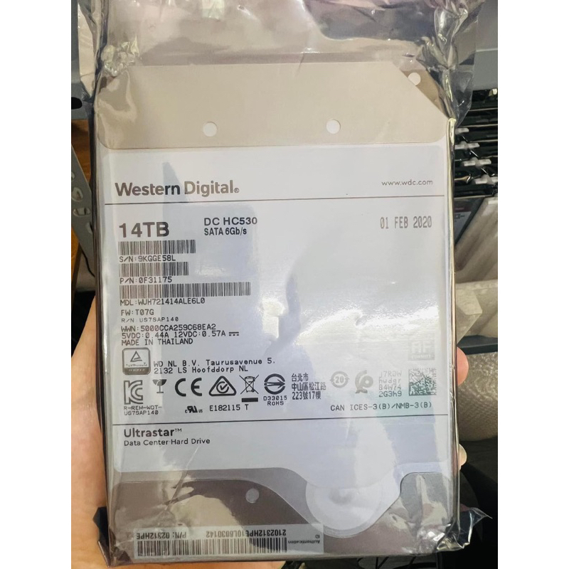 Ổ cứng WD 14Tb ultrastar bảo hành 2 năm | Shopee Việt Nam