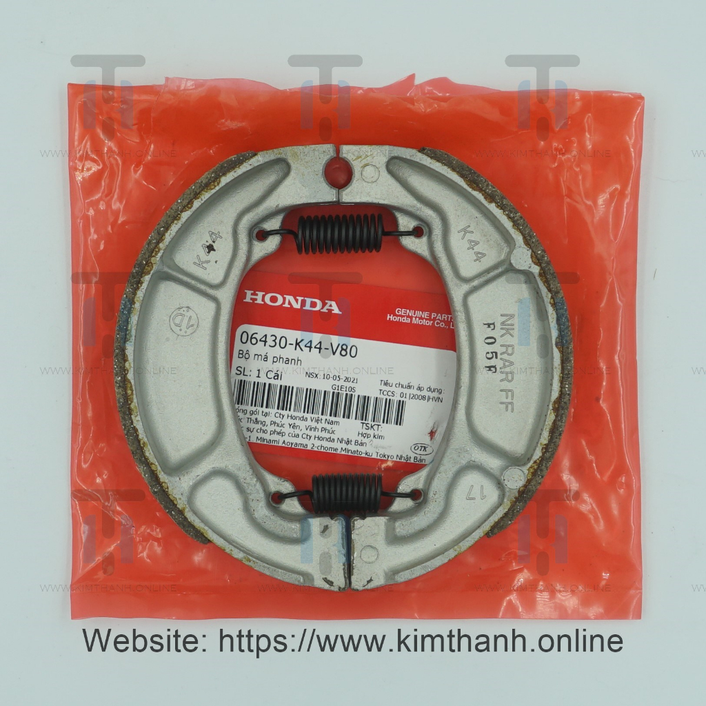 Bố thắng sau - KVB Airblade 2010 Honda VN _ 06430KVB, 06430K44, 43130 ...