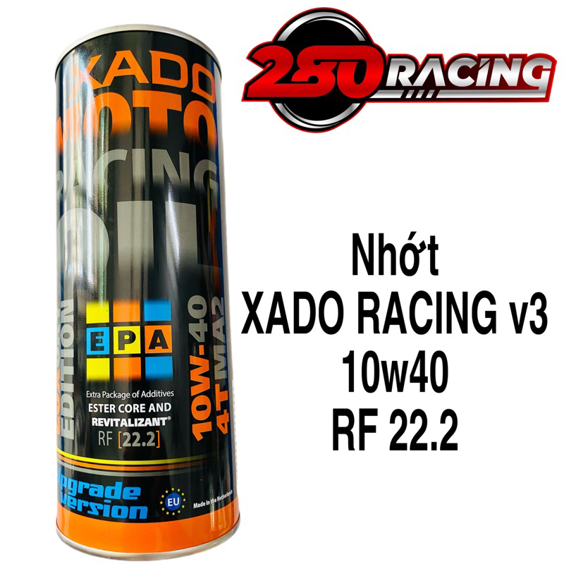 Nhớt Xado Racing 4T 10w40 RF22.2 | Shopee Việt Nam