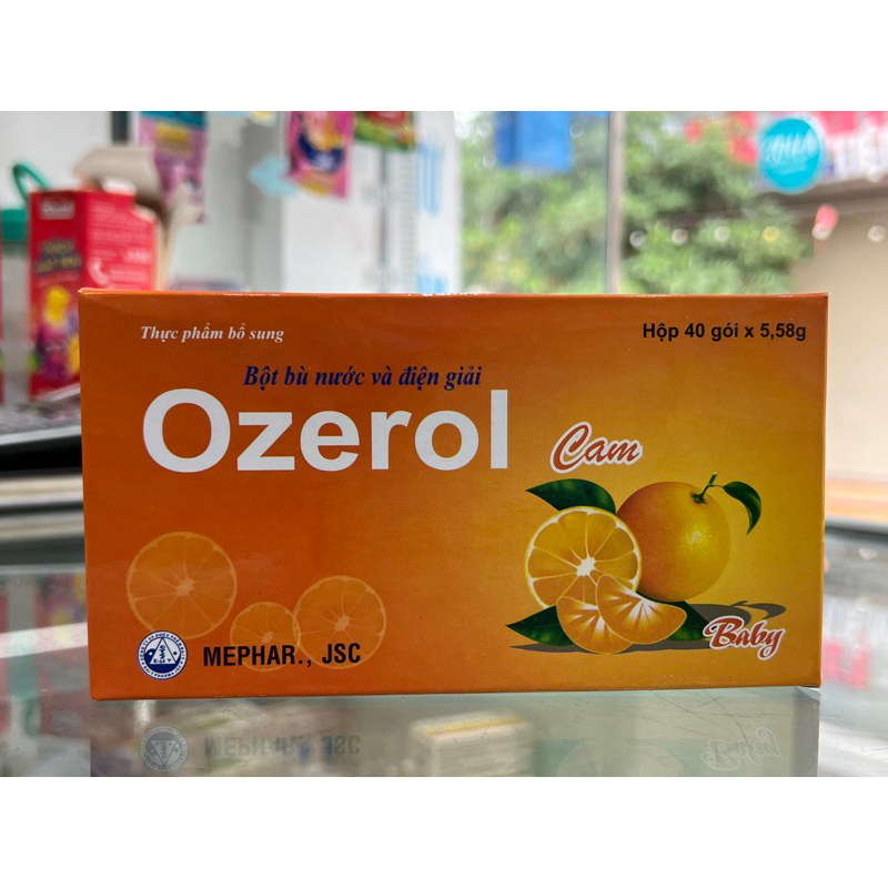 Oresol cam Đại Y bù nước điện giải hộp 40 gói | Shopee Việt Nam