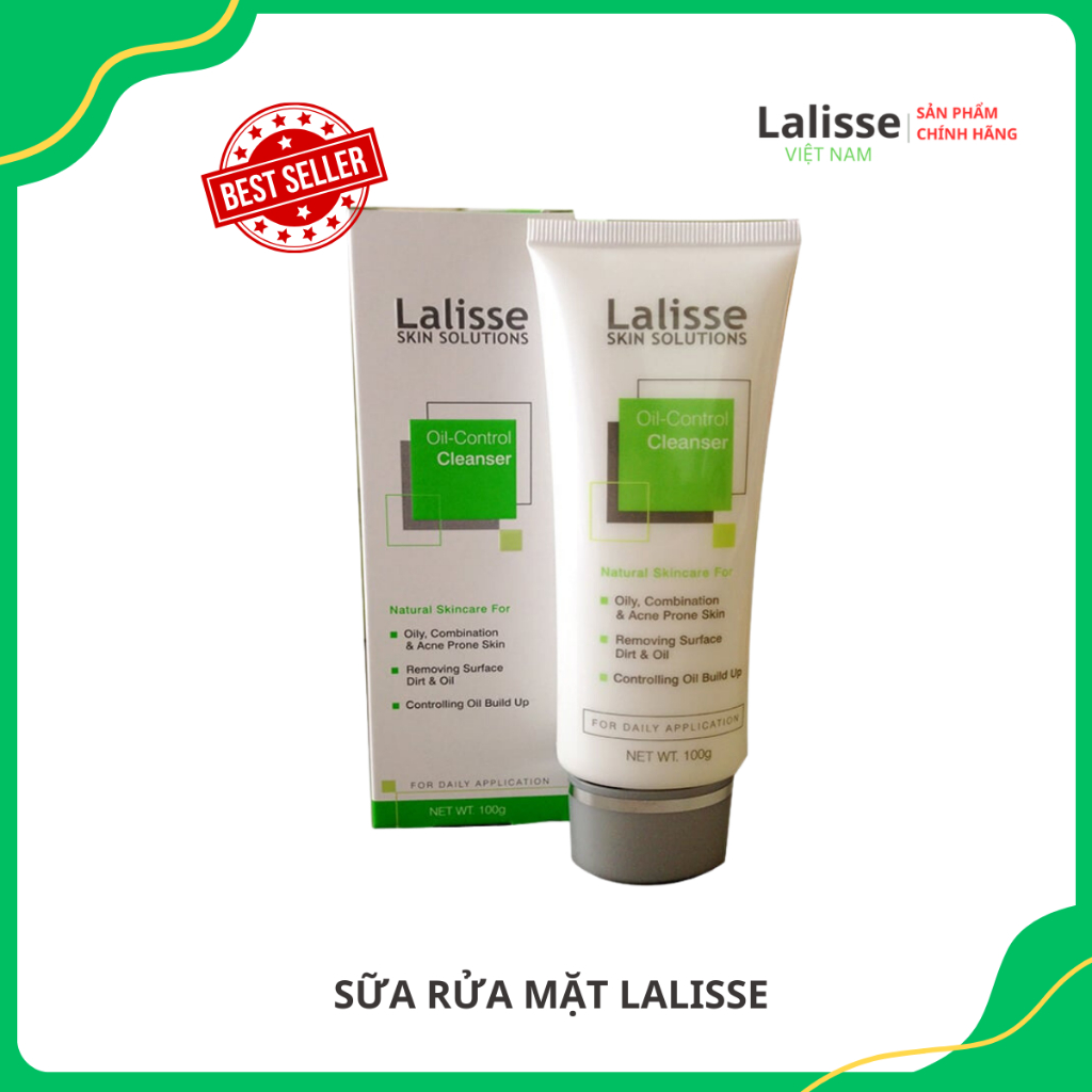 Sữa Rửa Mặt Lalisse cho da nhờn mụn chính hãng ÚC 100ml | Shopee Việt Nam