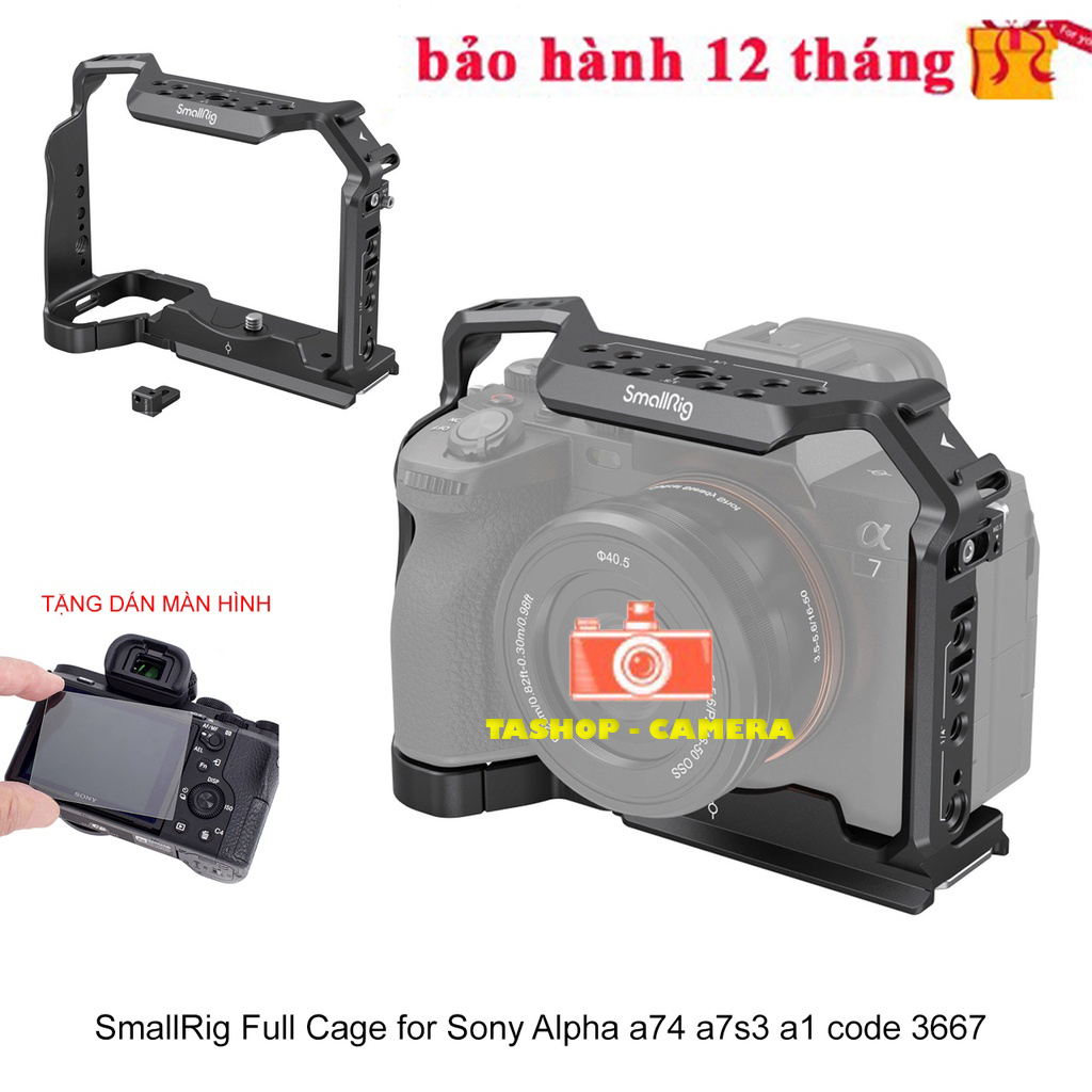 SmallRig Khung Bảo Vệ Sony a74 a7s3 a7r5 3667b(bảo hành 12 tháng ...