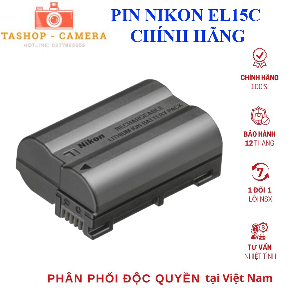Pin Nikon EN-EL15C (pin zin theo máy) | Shopee Việt Nam