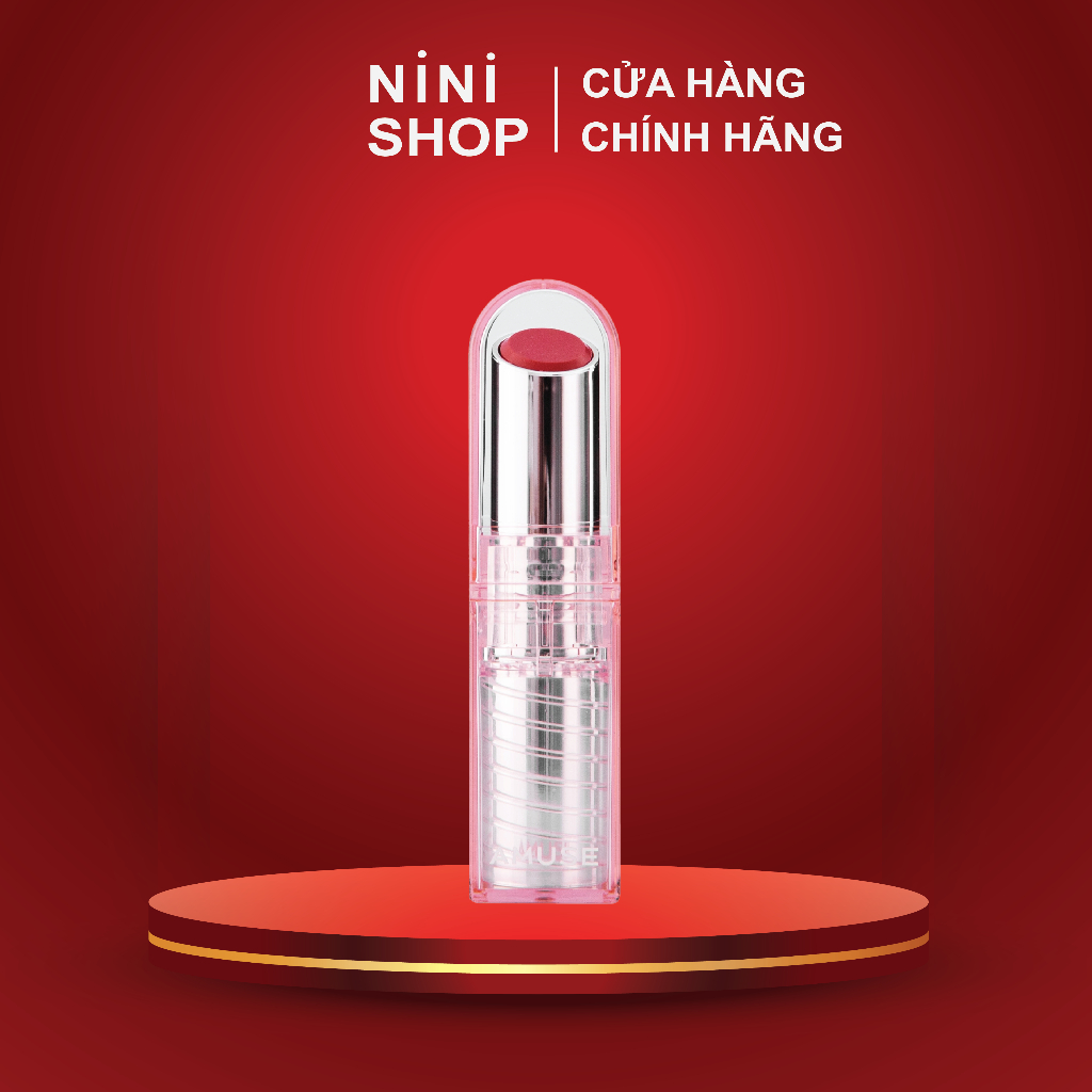 Son dưỡng môi có màu Amuse Dew Balm 3.2g - Ninishop | Shopee Việt Nam