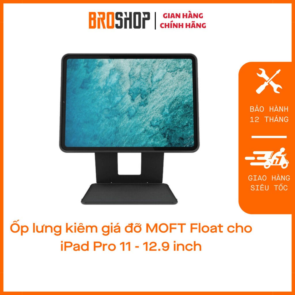Ốp lưng kiêm giá đỡ MOFT Float cho iPad Pro 11 - 12.9 inch | Shopee Việt Nam