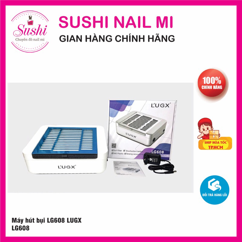Máy hút bụi nail L’UGX LG608 chính hãng - Máy hút bụi móng tay Lugx bảo hành 6 tháng - Sushi ...