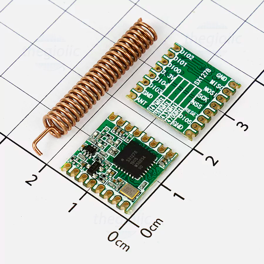 SX1278 Mạch Thu Phát Lora SPI 433MHz 5000m | Shopee Việt Nam